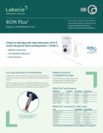 ROM Plus® Rupture of Membrane Test Family of Products - Laborie