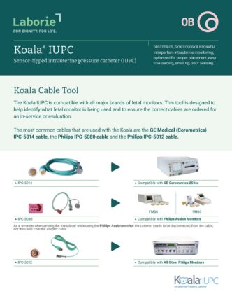 Koala® Intrauterine Pressure Catheter - Laborie