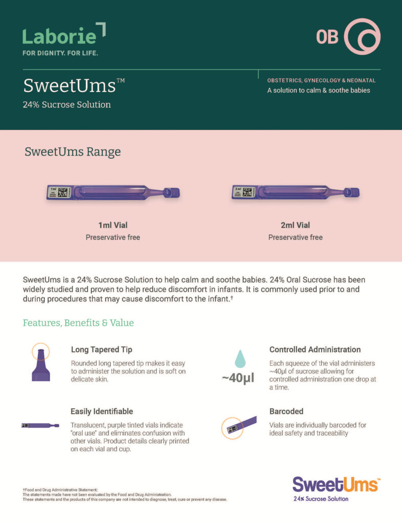 SweetUms™ 24% Sucrose Range - Laborie