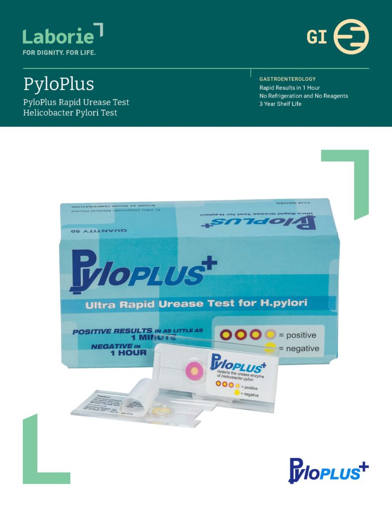 PyloPlus Rapid Urease Test for H.pylori - Laborie