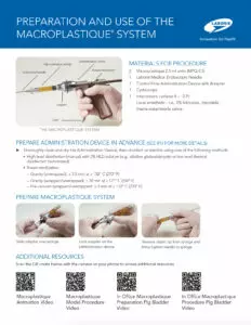 Macroplastique® / Plastique® Family of Products - Laborie
