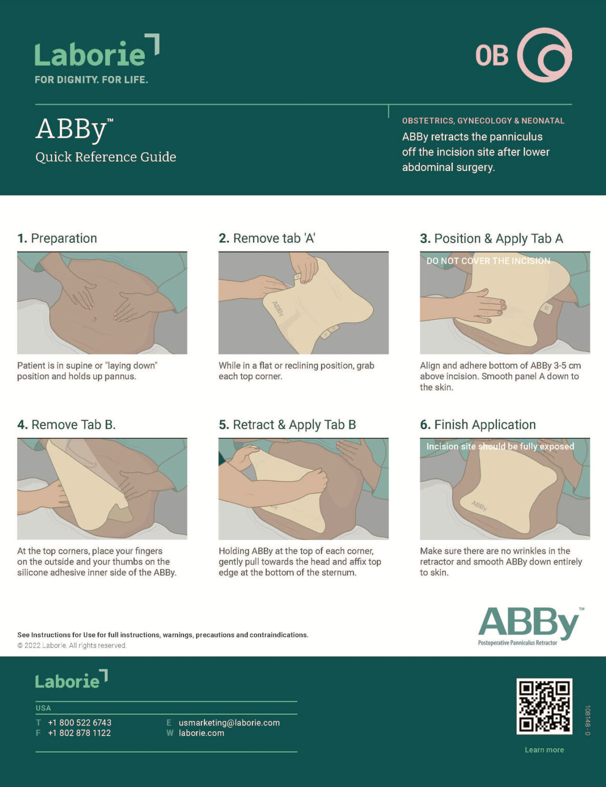 ABBy™ Postoperative Panniculus Retractor - Laborie