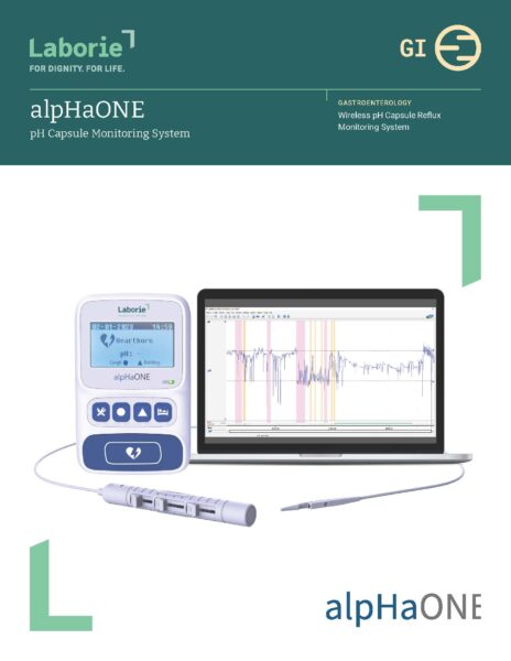 alpHaONE Wireless pH Capsule Reflux Monitoring System - Laborie