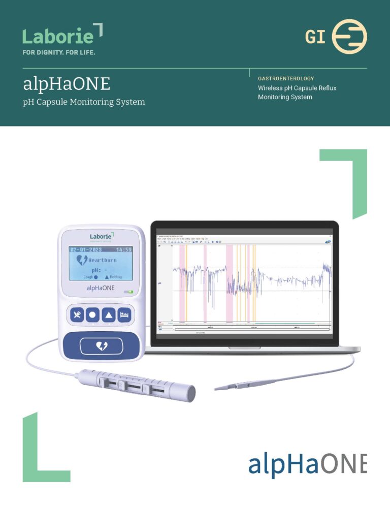 alpHaONE Wireless pH Capsule Reflux Monitoring System - Laborie