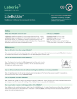 LifeBubble™ Umbilical Catheter Securement System - Laborie